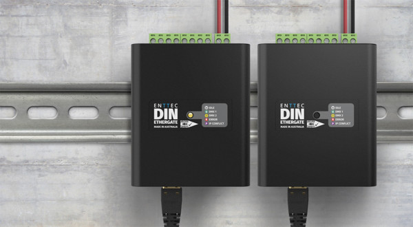 Ethernet to DMX/RDM converter DIN-Ethergate | ENTTEC : ENTTEC